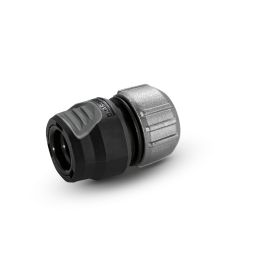 Premium universal hose coupling with Aqua Stop